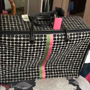 kate spade | Bags | Kate Spade Noel Weave Luggage | Poshmark